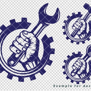 Repair Tools Svg Wrench Svg Repair Logo Handyman Logo - Etsy