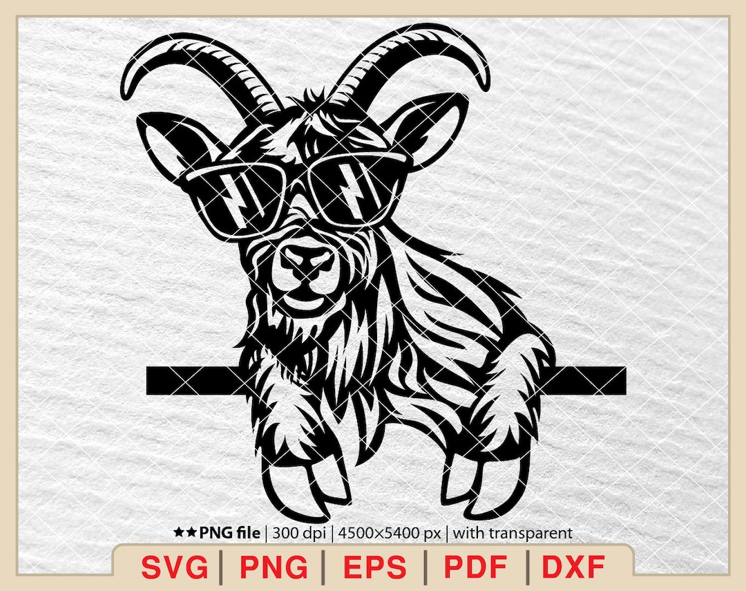 Peeking Goat SVG, Funny Goat Svg, Goat Svg, Cute Goat Svg,farm Animal ...