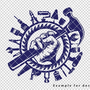 Repair Tools SVG: Handyman Mechanic Logo (digital Files) - Etsy