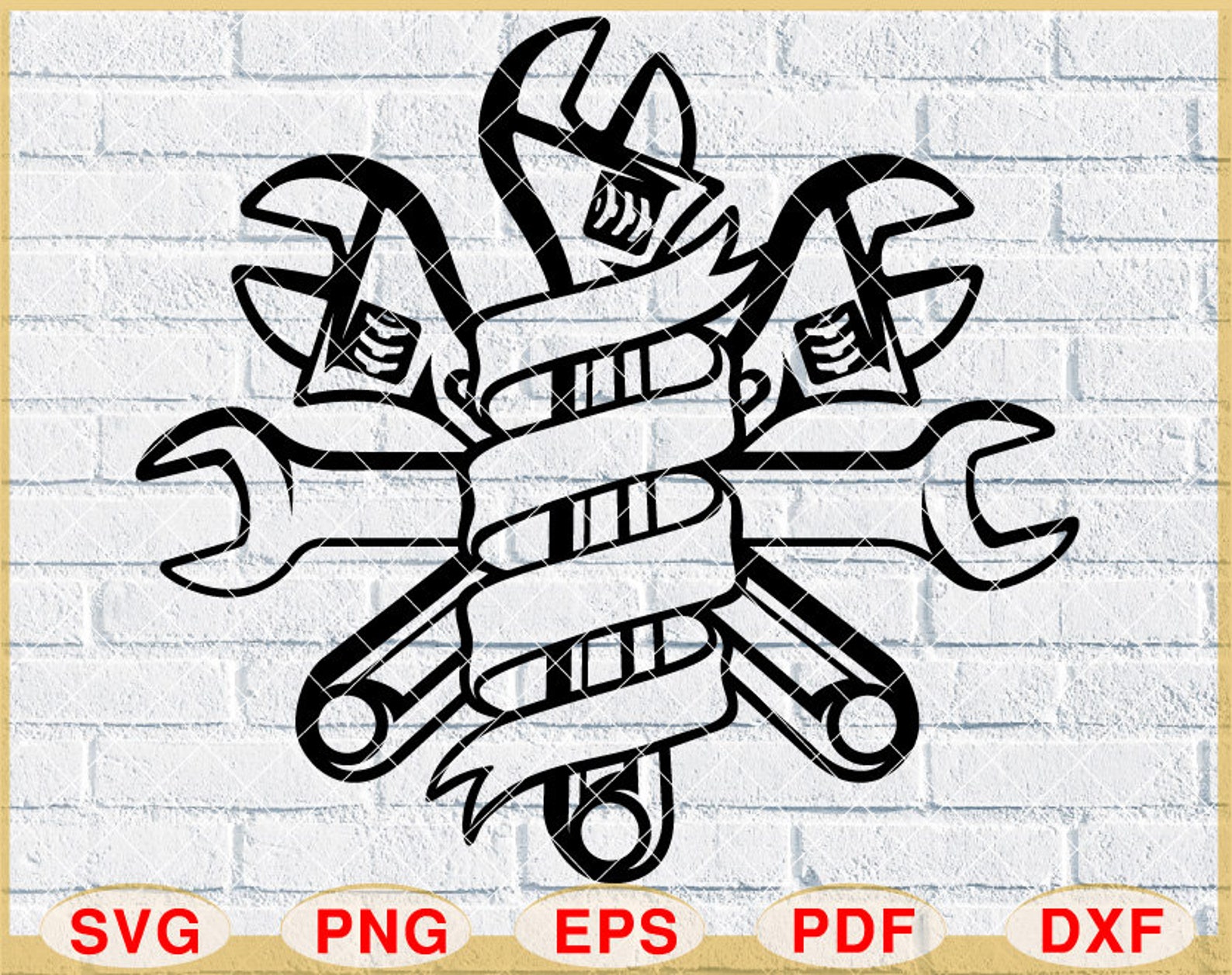 Repair Tools Svg Wrench Svg Mechanic Logo Handyman Logo - Etsy