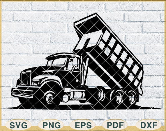 Dump Truck Svg Truck Svg Trucker Svg Trucking Svgtruck | Etsy Canada