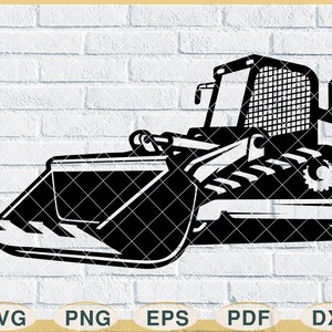 Loader Truck Svg Construction Vehicle Svgbulldozer - Etsy