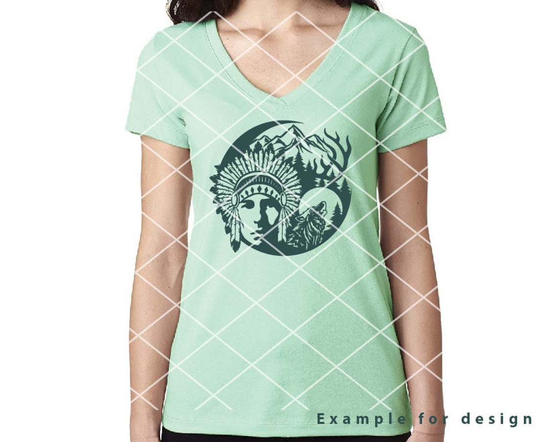 American Indian Svg Indian Warrior Svg Indian Chief Svg | Etsy