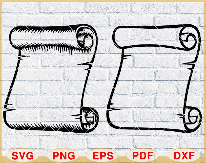 Scroll Paper Svg Torn Paper Svg Paper Svg Banner Svg - Etsy Canada