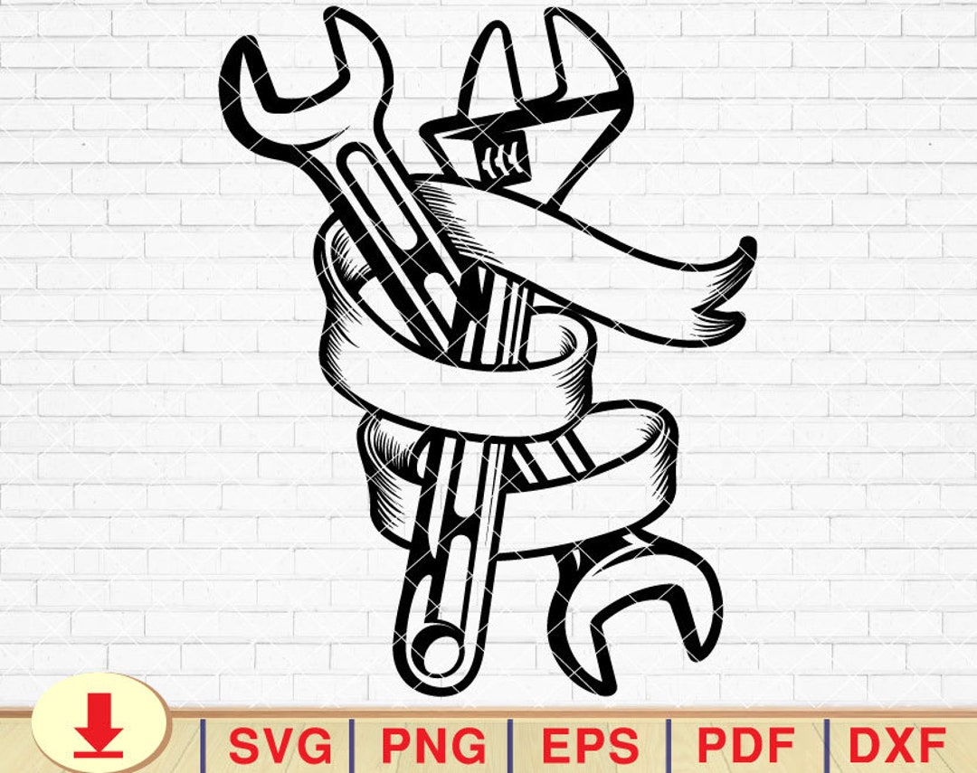 Repair Tools Svg Wrench Svg Mechanic Logo Mechanic Svg Car - Etsy