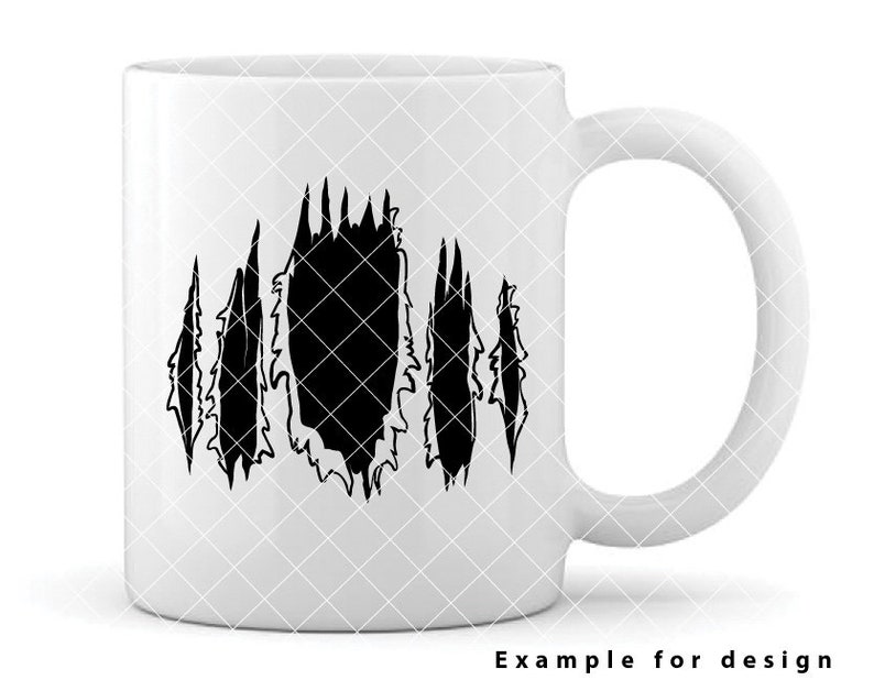 Ripped Svg Scratch Svg Claw Svg Claw Marks Svg Claw - Etsy