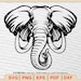 Elephant Head Svg, Elephant Tusks Svg, Elephant Fangs Svg, Ivory Svg ...