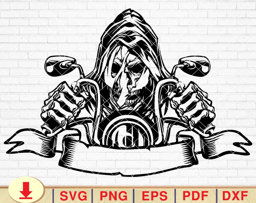 Motorcycle Rider Svg Motorcycle Svg Motorcycle Skull Svg - Etsy