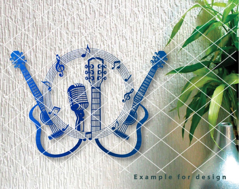 Guitar Music Note Svg Rock Music Svg Music Note Svg Rock - Etsy