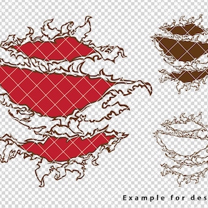 Ripped Shirt Svg, Ripped Svg, Scratches Svg, Tear Away Svg, Ripping ...