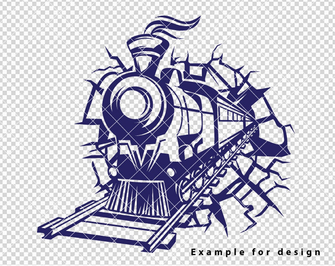 Train Svgvintage Train Svgretro Svgtrain Clipartvintage - Etsy