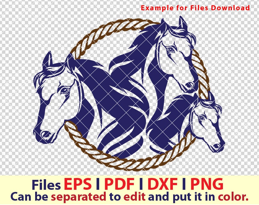 Paard Svg Paard Monogram Svg Paard Svg Bundel Paard Hoofd - Etsy Nederland