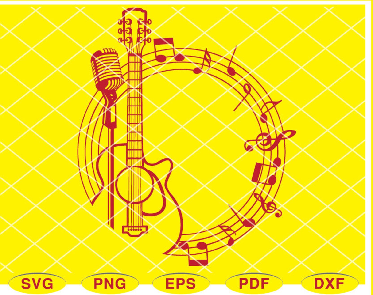 Music Svgmusic Note Svgmusical Svgmusic Symbol Svgrock - Etsy