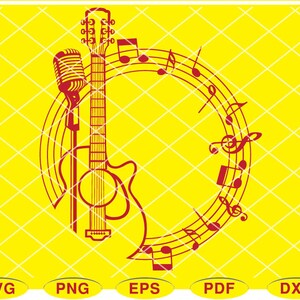 Music Svgmusic Note Svgmusical Svgmusic Symbol Svgrock - Etsy