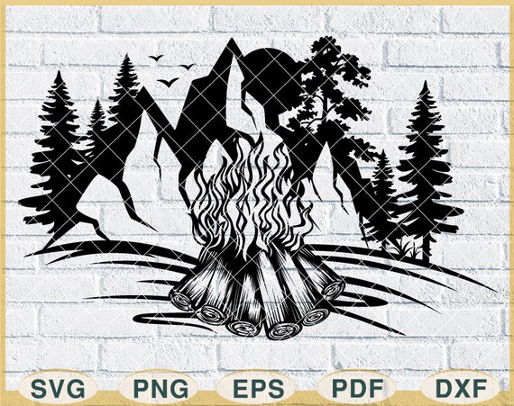 Outdoor Campfire Svg Camping Svg Camp Life Svg Adventure - Etsy Canada