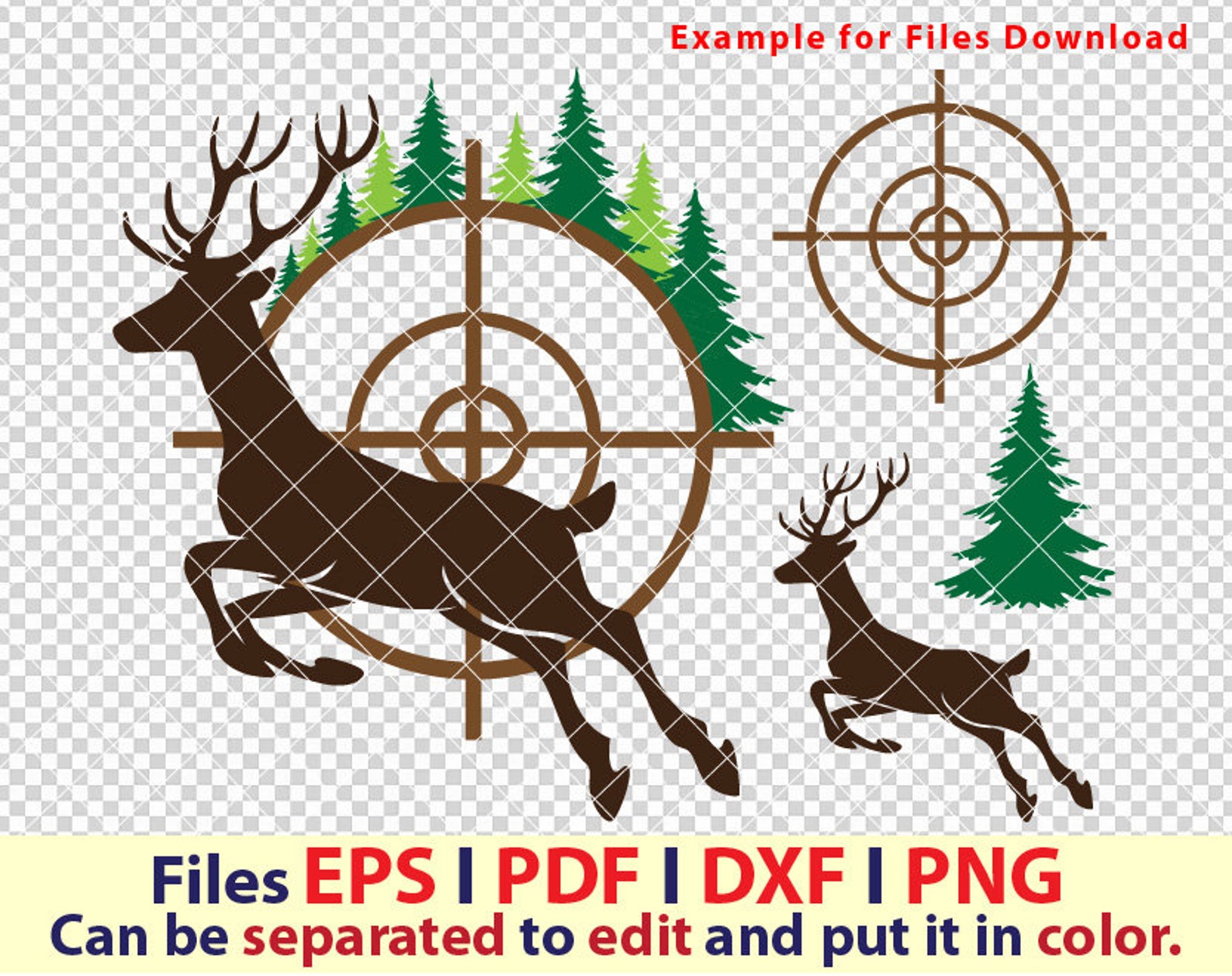 Deer Hunter Svg Deer Antler Svg Deer Hunting Svg Outdoor - Etsy