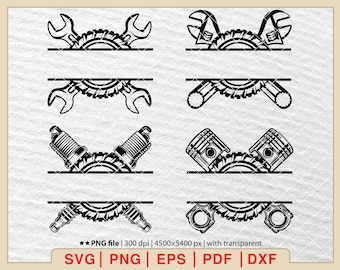 Repair Service Svg, Auto Engine Svg, Mechanic Svg, Repair Tools Svg ...