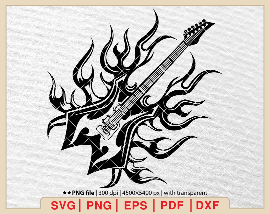 Guitar Svg,music Svg,music Note Svg,musical Svg,music Symbol Svg,rock ...