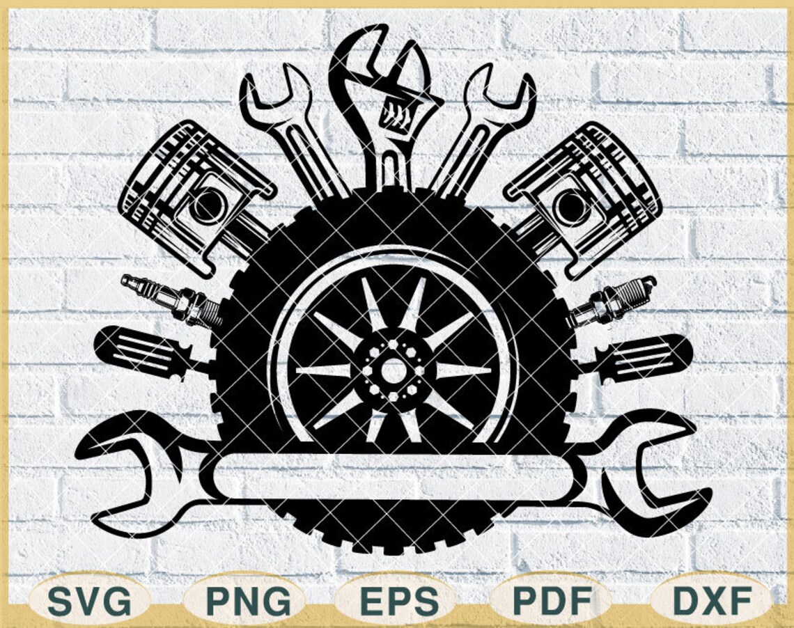 Repair Tools Svgwrench Svgmechanic Logohandyman Logorepair | Etsy