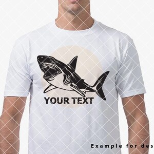 Shark in the Ocean Svg Shark Design Svg Shark Svg Shark - Etsy