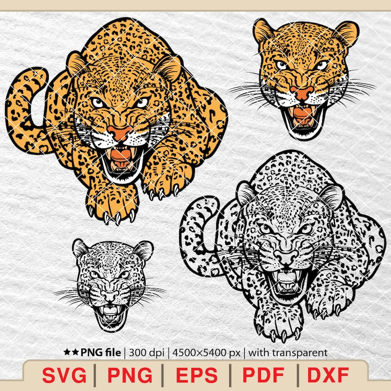 Jaguar Svg - Etsy