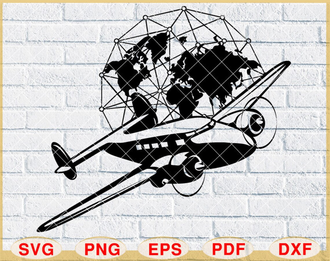 Airplane Travel Svg Vacation Svg Airplane Bundle Svg - Etsy
