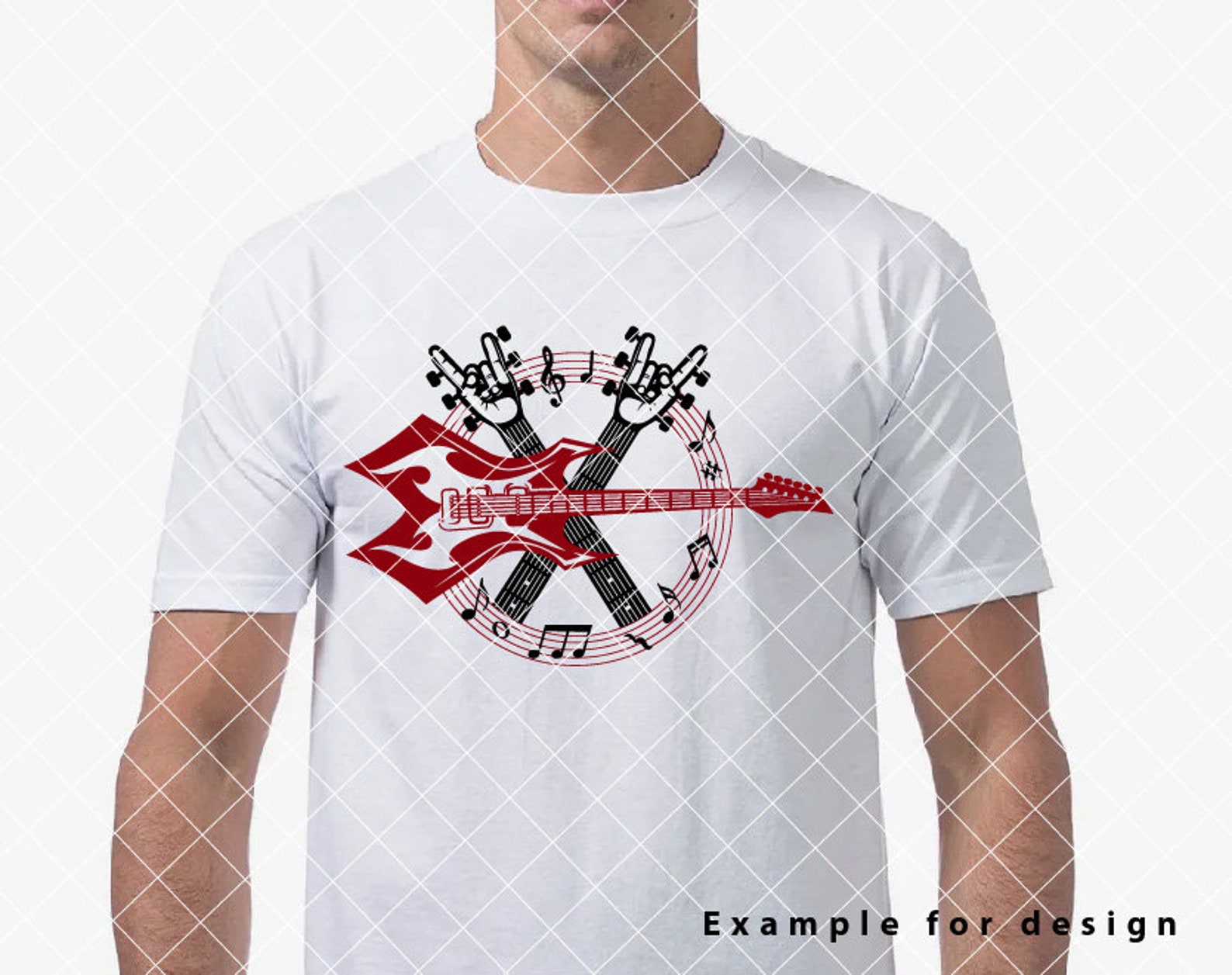 Rock Music Note Svg Music Svg Music Note Svg Musical Svg - Etsy