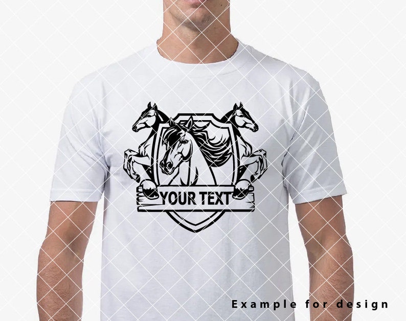 Horse Split Frame Svg horse Monogram Svg Horse Svg Bundle - Etsy