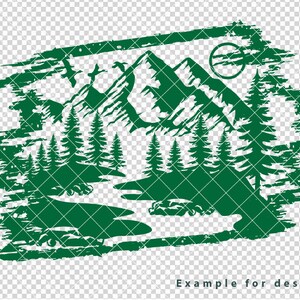 River Scene Svg River Svg Nature Scene Svg Lake Scene Svg - Etsy