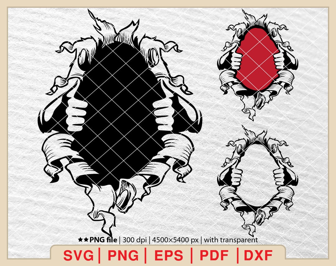 Ripping Open Shirt Svg, Open Shirt Svg, Ripped Svg, Ripped Shirt Svg ...