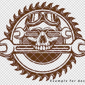 Skull With Repair Tools Svg, Repair Service Svg, Repair Tools Svg ...