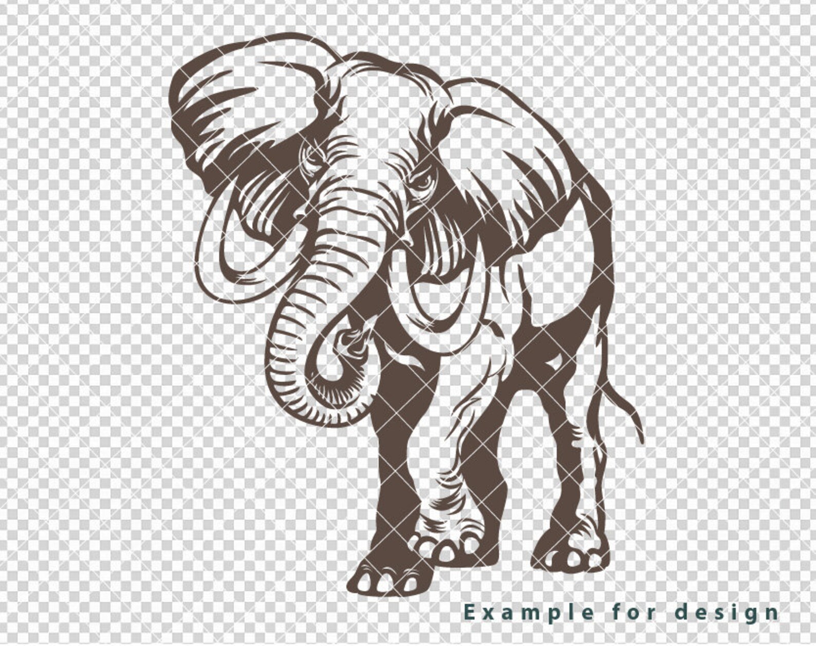 Elephant Head Svg Safari Elephant Svg Elephant Svg Mama - Etsy