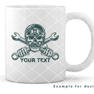 Mechanic Skull Svg Repair Tools Svg Wrench Svg Mechanic | Etsy