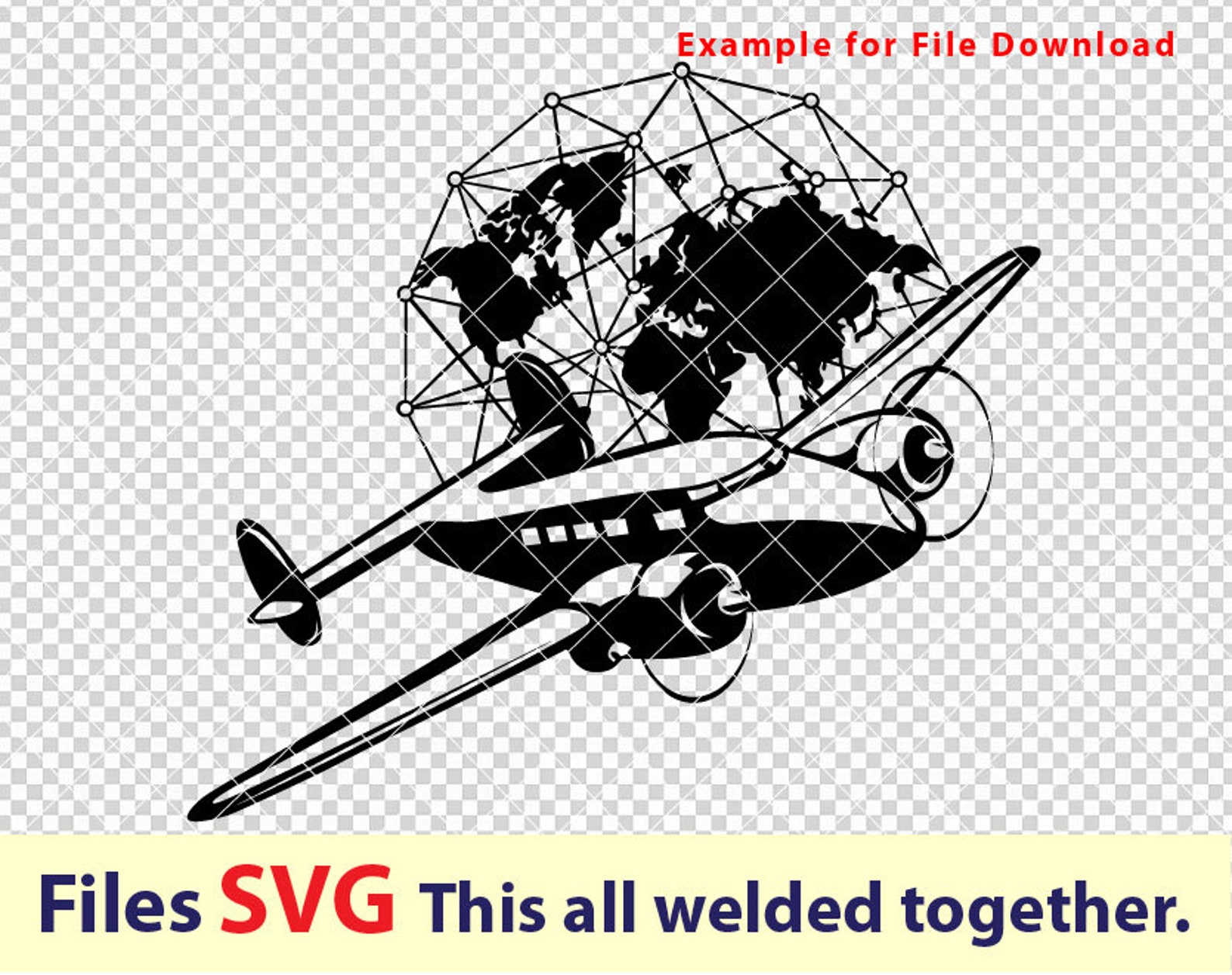 Airplane Travel Svg Vacation Svg Airplane Bundle Svg - Etsy