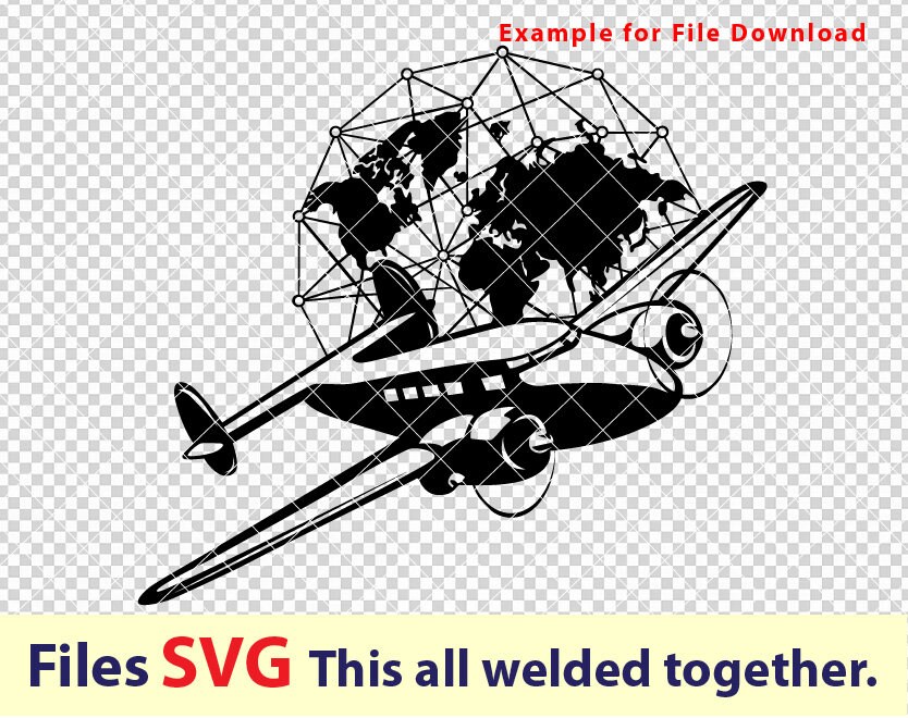 Airplane Travel Svg Vacation Svg Airplane Bundle Svg - Etsy