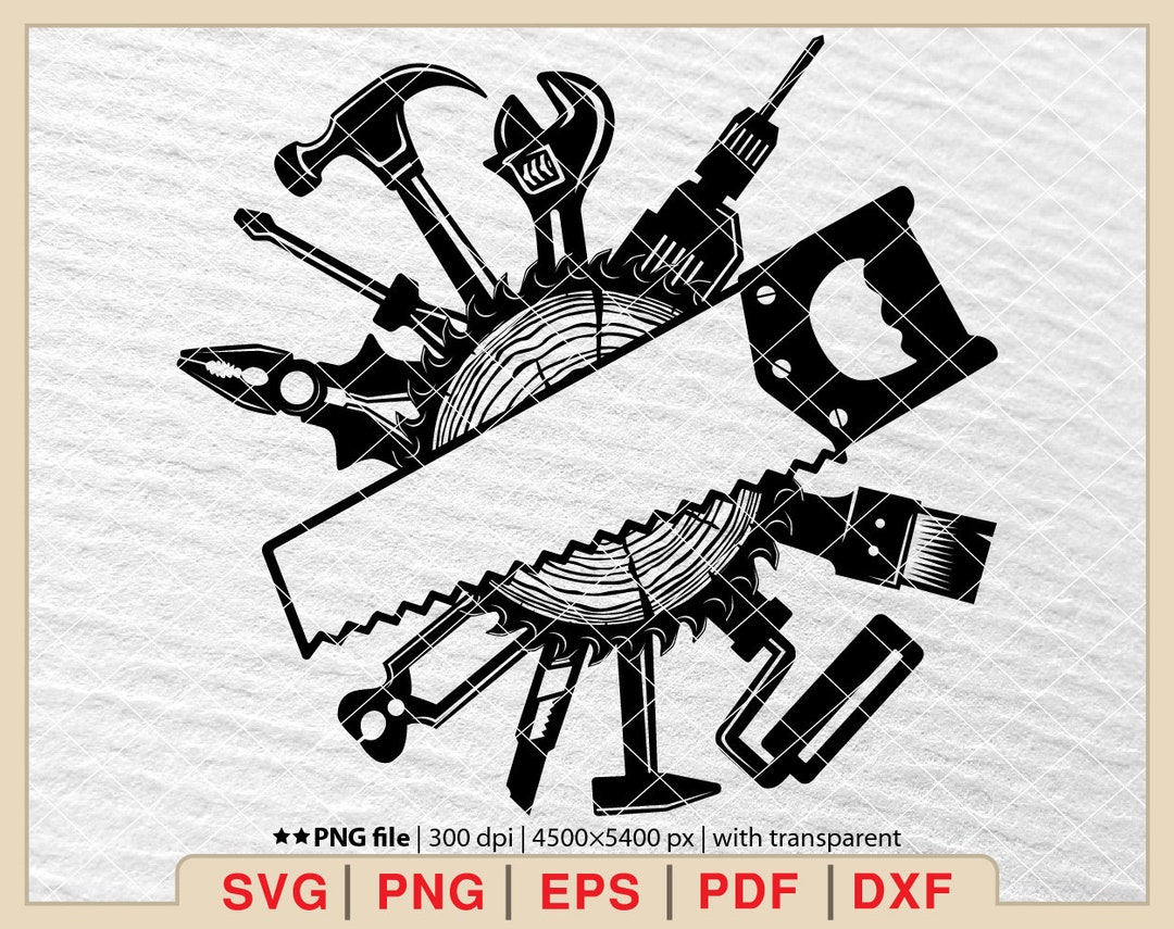 Construction Tool Svg, Hammer Svg, Screwdriver Svg, Tool Box Svg, Tools ...