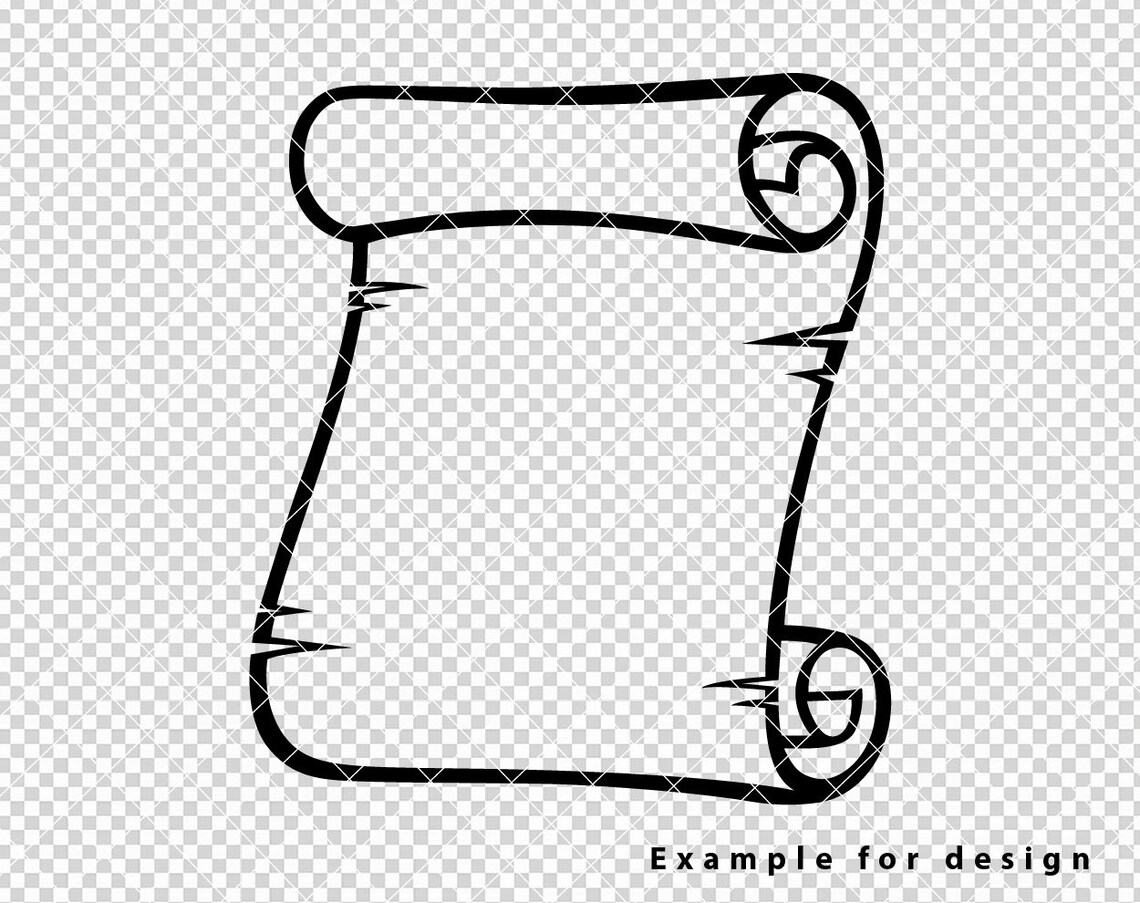 Scroll Paper SVG: Torn Banner, Parchment Papyrus (digital Files) - Etsy