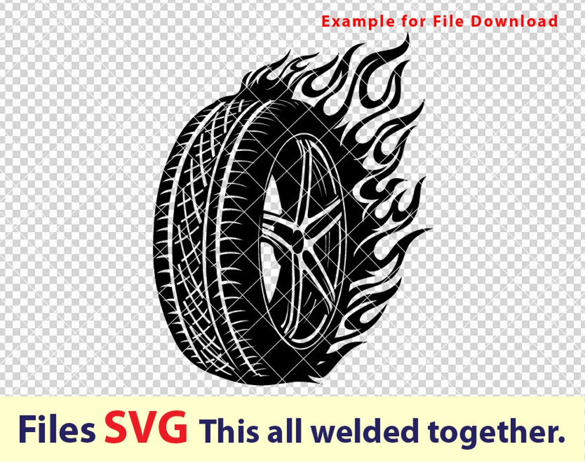 Race Wheel Flames Svg Wheel Svg Wheel Fire Flame Svg Fire - Etsy