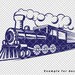 Train Svg Steam Engine Svg Vintage Train Svg Old Train Svg - Etsy