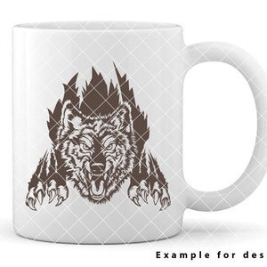 Wolf Claws Scratch SVG, Wolf SVG, Wolf Claw Mark Svg, Wild Animals Svg ...