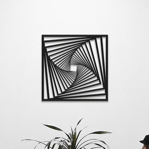 Optical Illusion Art - Etsy