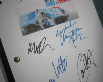 Ford V Ferrari Script - Etsy