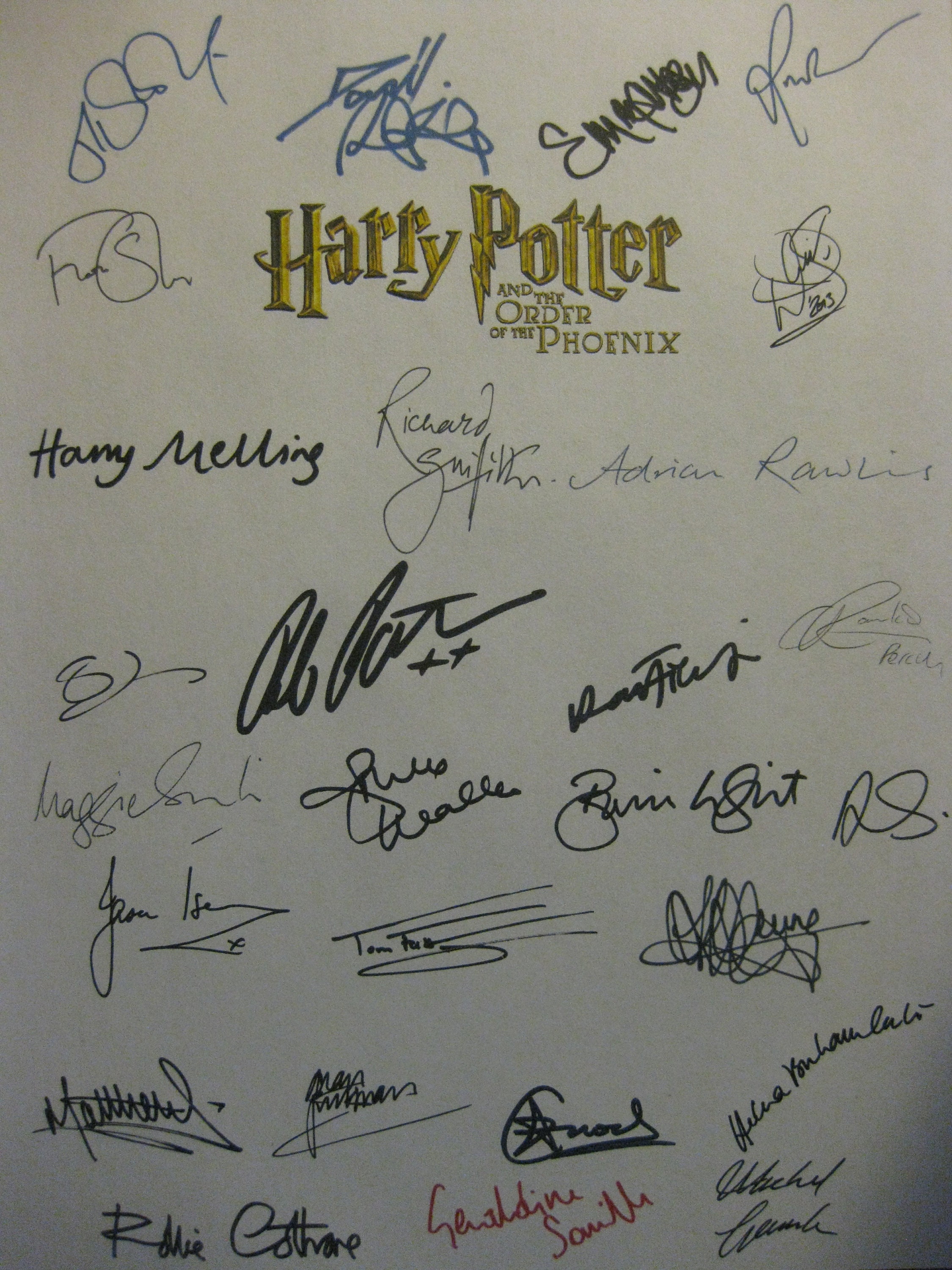 Alan Rickman Autograph for sale | Only 3 left at -75%