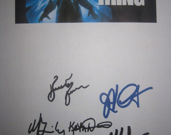 The Thing Script Signed - Etsy
