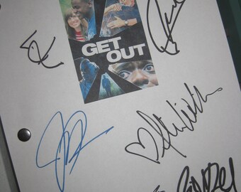 Get Out Movie Script - Etsy