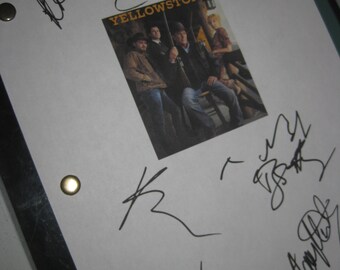 Yellowstone Signed Script - Etsy