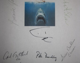 Jaws Movie Script - Etsy