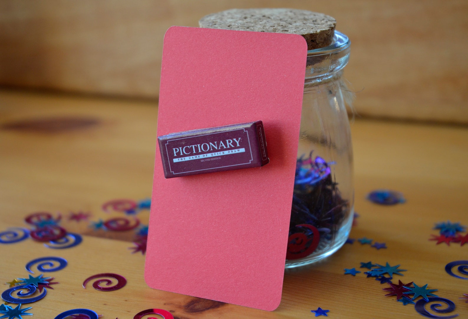 Pictionary Pin Badge Boardgame Miniature Toy Quirky Pin - Etsy