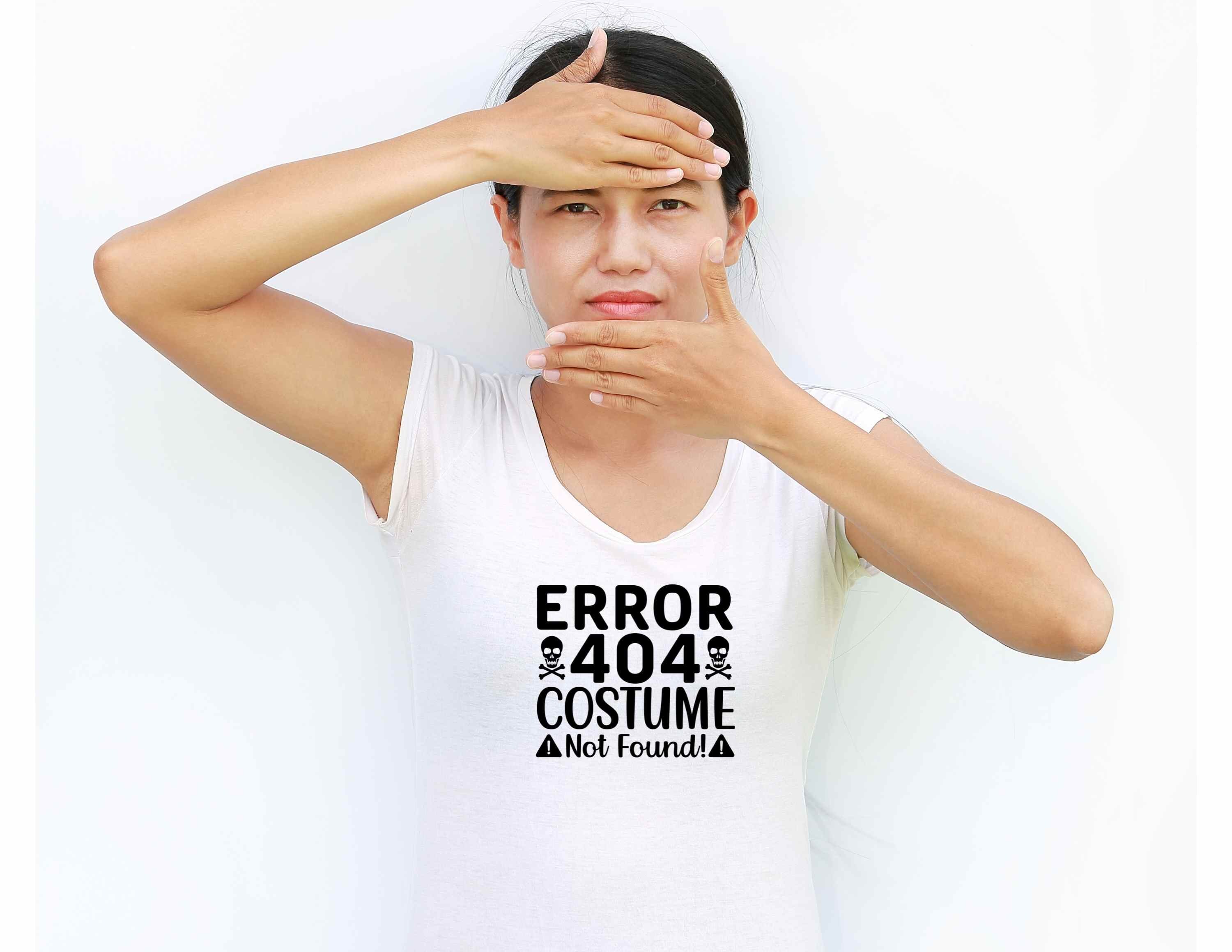 Error Costume Not Found Digital File Png Svg. Dxf Eps Files - Etsy