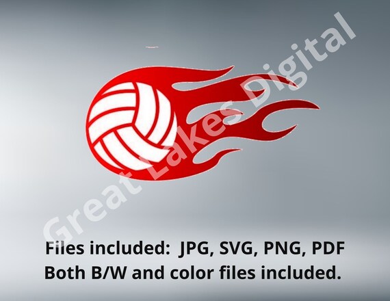 Red and B/W Digital Downloads Svg Png Jpg PDF Files | Etsy